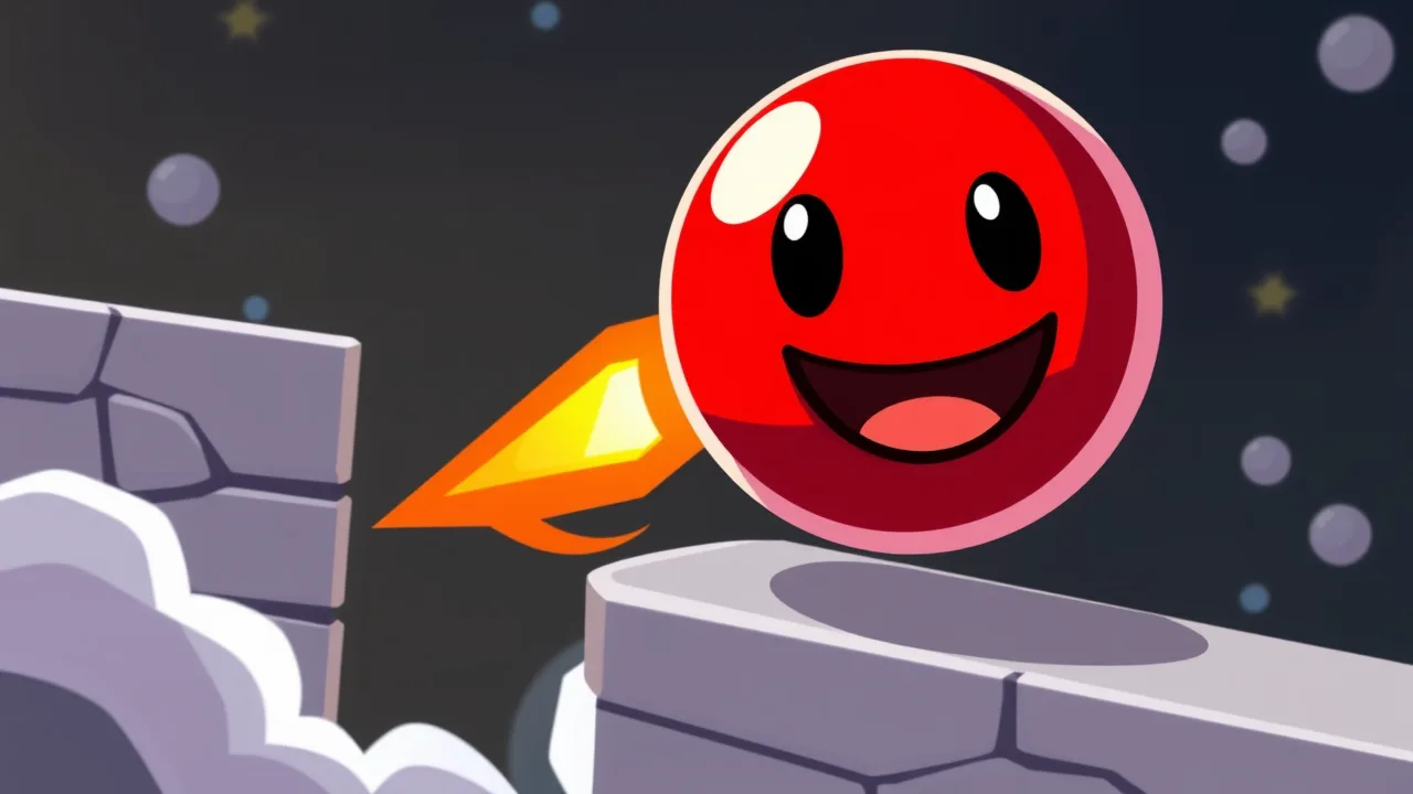 Crazy Games Red Ball 4 Fun Platform Adventure - Play Online Games Free
