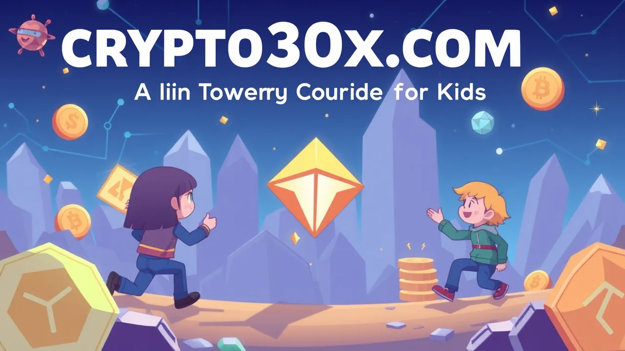 Crypto30x.com TNT A Fun Crypto Guide For Kids Learn Tokens, Networks ...