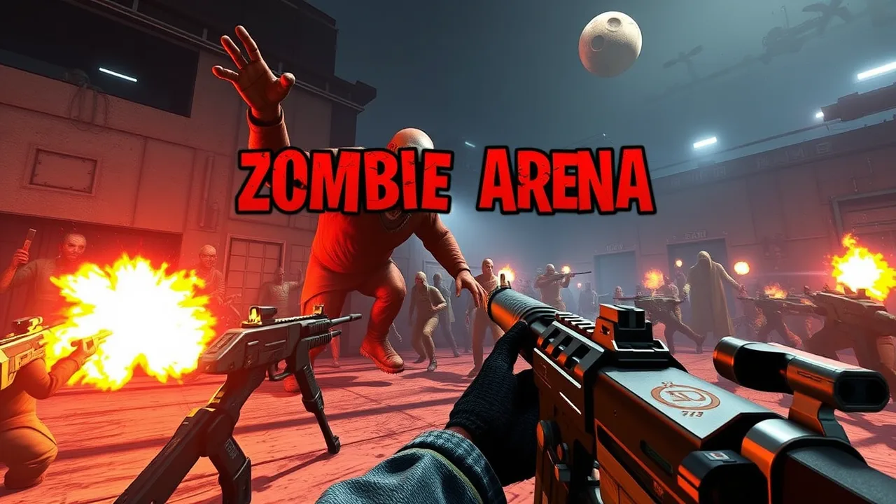 Pga6 Zombie Arena 3d Survival: Unblocked Arena Shooting With No Mercy ...